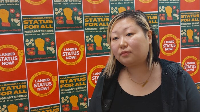 [Ulat] Pinay worker na undocumented nakiisa sa panawagan para sa ...