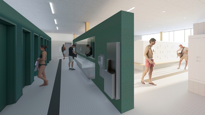 Le Groupe Geyser remporte l’appel d’offres pour le centre aquatique de Rouyn-Noranda | Radio-Canada