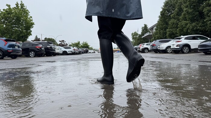 La pluie cause des dégâts au Bas-Saint-Laurent | Radio-Canada