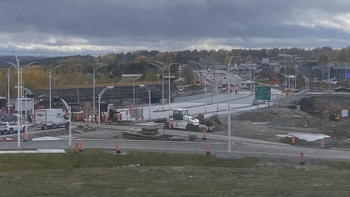 Ouverture partielle du nouveau pont de l’échangeur Darche, à Sherbrooke ...