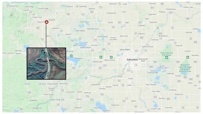 Un pont s’écroule à l'ouest d’Edmonton | Radio-Canada