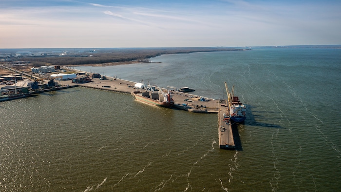 L’agrandissement du port de Bécancour confirmé | Radio-Canada