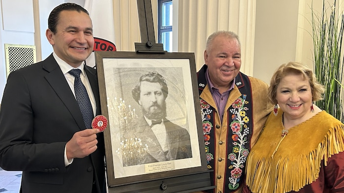 Louis Riel honoré comme premier premier ministre du Manitoba au Palais ...