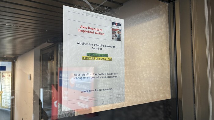 Le bureau de poste de Sept-Îles forcé de fermer temporairement | Radio ...