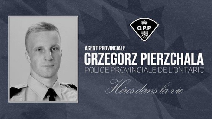 La dépouille de l’agent Grzegorz Pierzchala tué mardi transportée à ...