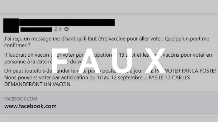 Voici la désinformation qui circule à propos de la COVID-19 | Radio-Canada