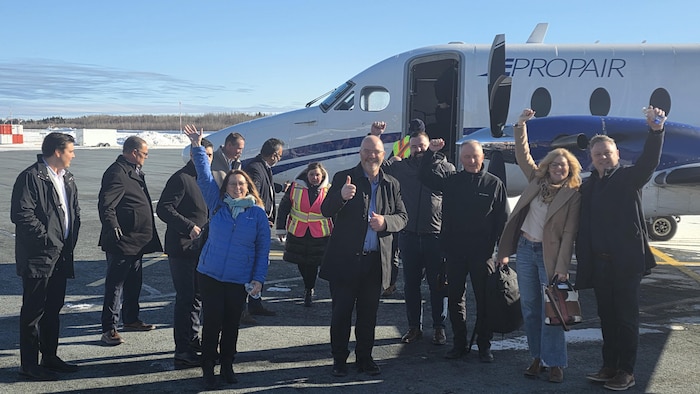 Propair atterrit à Bathurst | Radio-Canada