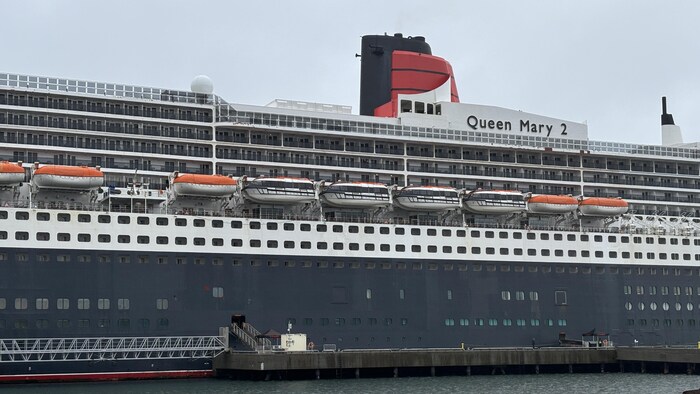 Onze ans plus tard, Mylène Paquette et le Queen Mary 2 se retrouvent ...