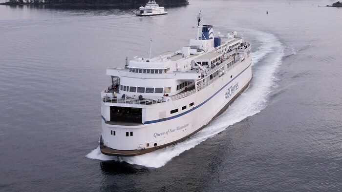 Quatre traversiers de BC Ferries seront construits en Chine | Radio-Canada