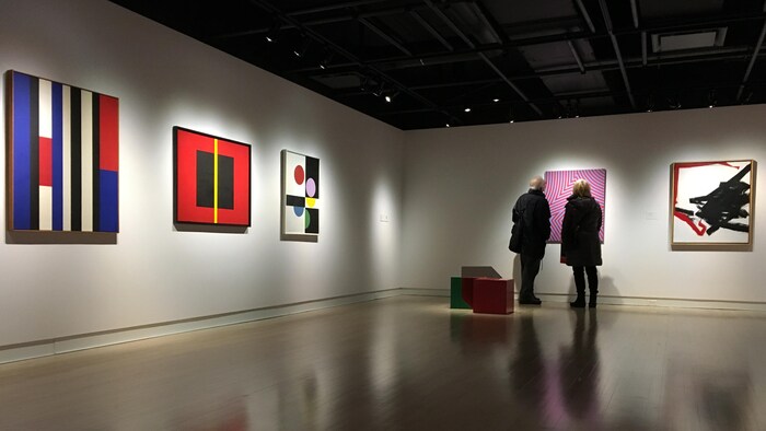 L'art abstrait à l'honneur à Trois-Rivières | Radio-Canada