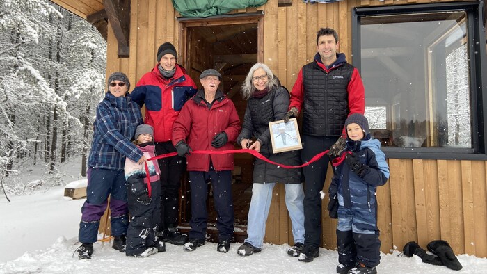 Un refuge à la mémoire de Pierre Lesage au Camp Dudemaine | Radio-Canada