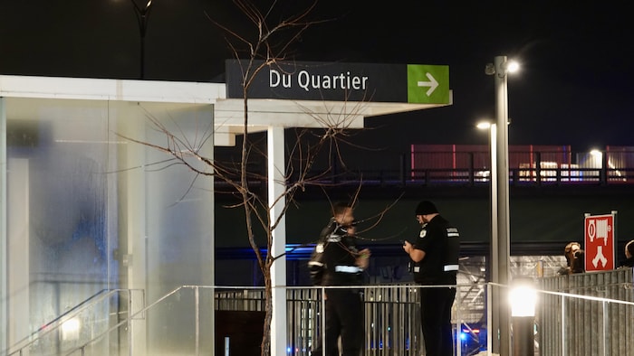 Un train du REM happe trois personnes : un mort et deux blessés | Radio ...