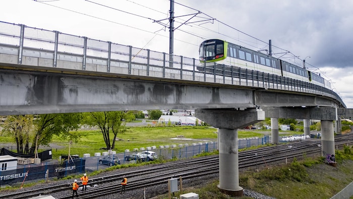 L’antenne Deux-Montagnes du REM devient une réalité | Radio-Canada