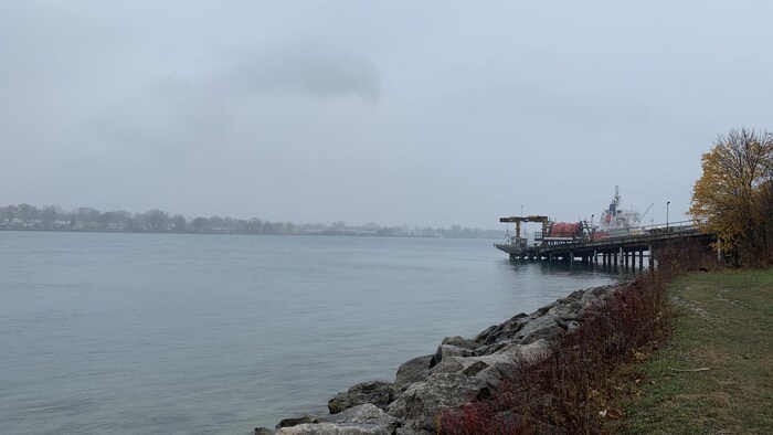Début des travaux d’assainissement de la rivière Sainte-Claire ... Début des travaux d’assainissement de la rivière Sainte-Claire ...