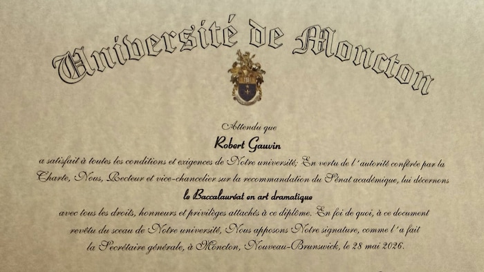 Baccalauréat : un retour aux études réussi pour Robert Gauvin | OHdio ...