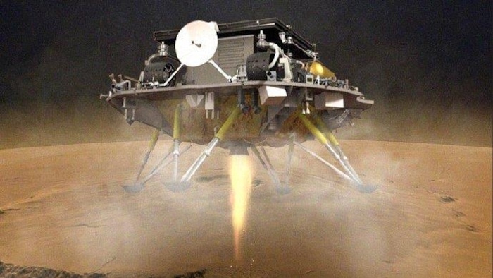 Nihao Mars : la Chine réussit à poser un robot sur la planète rouge ...