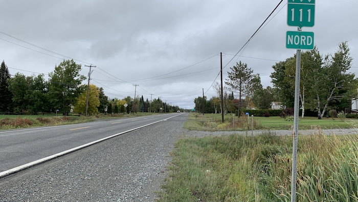 L’asphaltage de l’accotement d'une section de la route 111 demandé ...