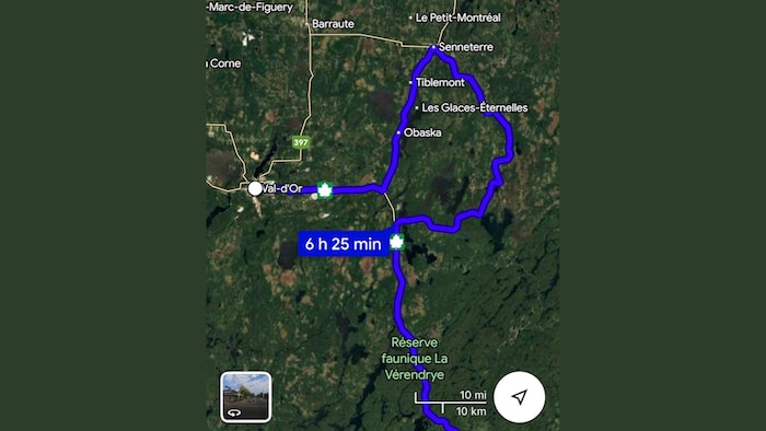 Non, la route 117 n’est pas fermée à la hauteur de Louvicourt | Radio ...