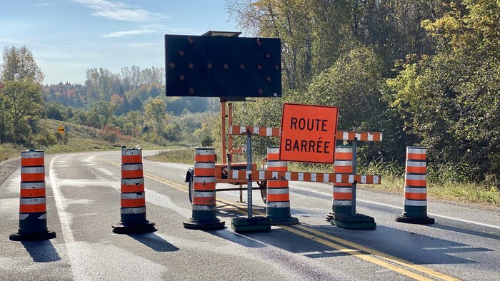 Fermeture préventive d’un ponceau sur la route 352 à Saint-Maurice ...