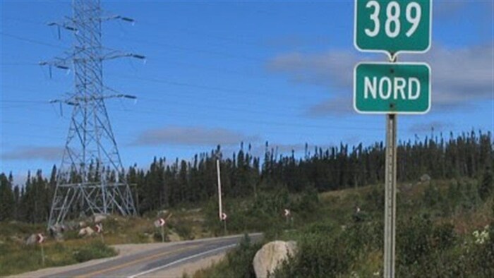 Une partie de la route 389 ouverte de nouveau | Radio-Canada