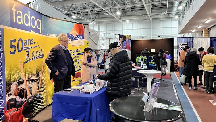 Un retour réussi pour le Salon 50+ et les Jeux de la FADOQ | Radio-Canada
