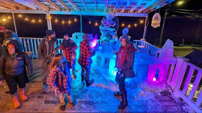 Imagination et loufoquerie à l’honneur à Sainte-Rose-du-Nord | Radio-Canada