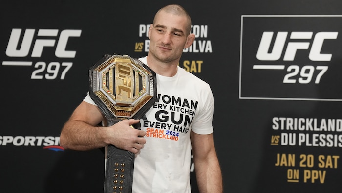 Le champion de l’UFC Sean Strickland écorche le Canada et les ...