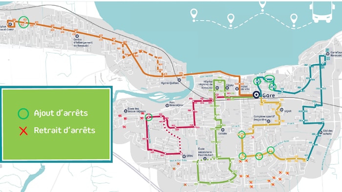 Citébus supprime des arrêts pour être plus ponctuel | Radio-Canada