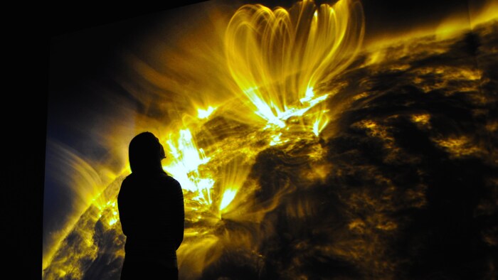 De rares images solaires de la NASA et un habitacle futuriste au Musée ...