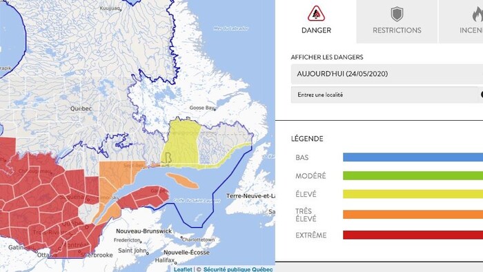 Incendies maîtrisés à Pointe-à-la-Croix et à New Richmond | Radio-Canada