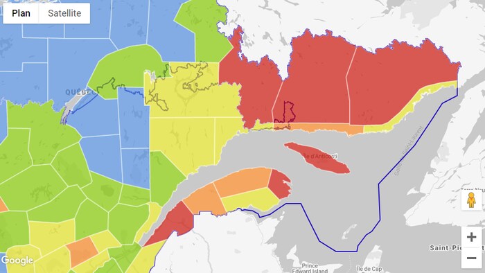 Une dizaine de feux de forêt actifs mais contenus sur la Côte-Nord ...