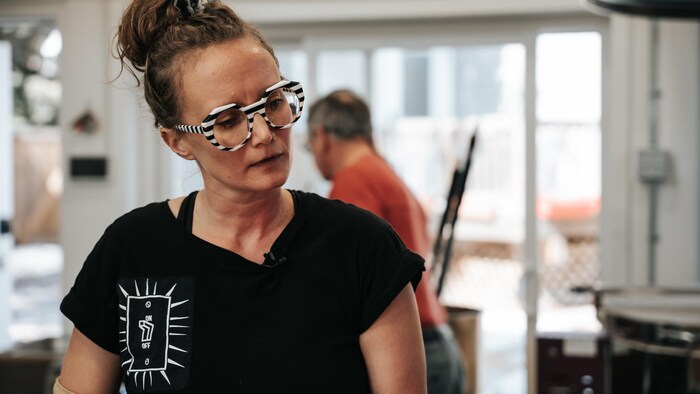 Leah Kudel aime jouer avec le feu | Radio-Canada