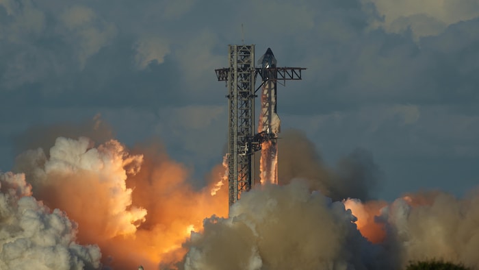 Nouveau vol test sous pression de la mégafusée Starship d’Elon Musk ...