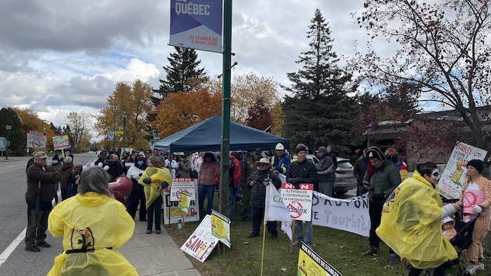 Manifestation à Blainville contre l’agrandissement de Stablex | Radio ...