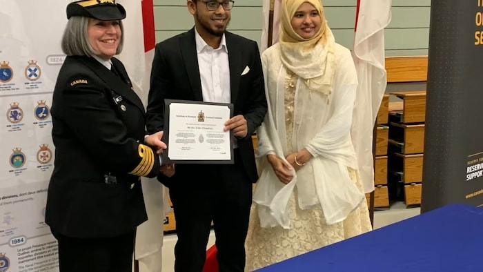 HMCS Queen Charlotte swears in first permanent resident under new ...
