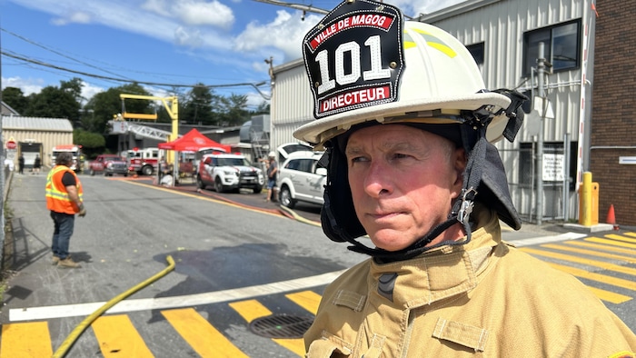 Incendie majeur à l’usine Magotteaux de Magog | Radio-Canada