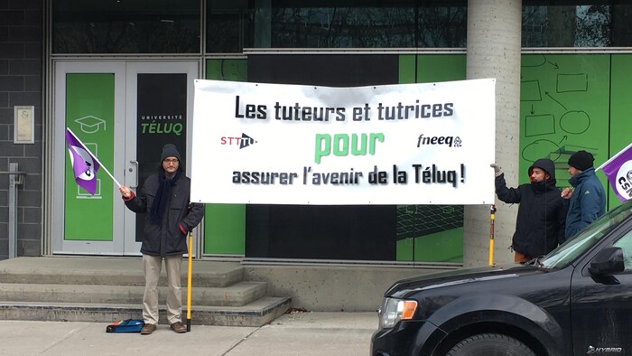 La grève est terminée à l'Université TÉLUQ | Radio-Canada