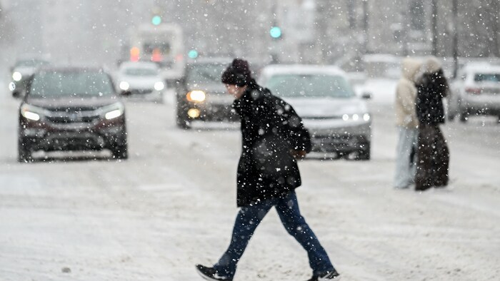 La tempête hivernale est arrivée à Montréal | Radio-Canada