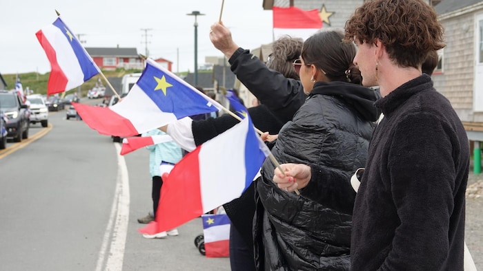 Les Madelinots célèbrent la fête nationale des Acadiens | Radio-Canada