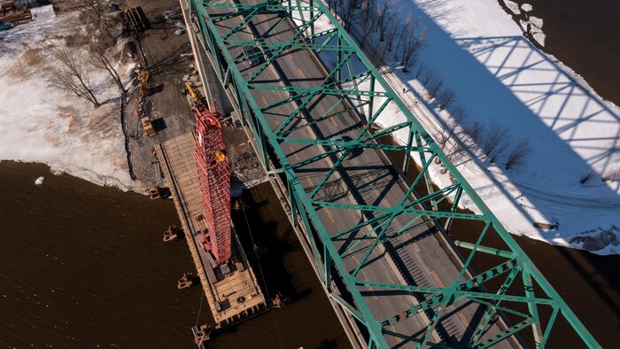 Des travaux majeurs sur le pont Laviolette, sans aucune fermeture ...