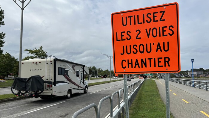 Des conducteurs impatients près du pont de la rivière Rimouski | Radio ...