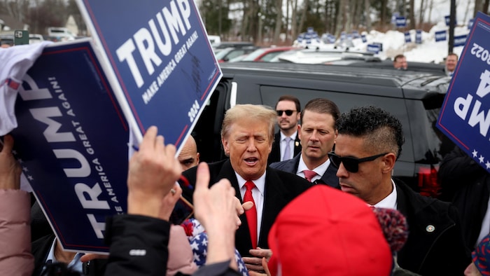 Donald Trump remporte la primaire républicaine du New Hampshire | Radio ...