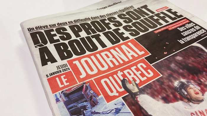 L’impression du Journal de Québec déplacée à Mirabel | Radio-Canada