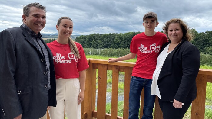 Le verger Le Gros Pierre voit grand | Radio-Canada