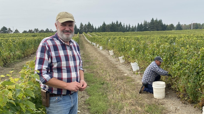 Le viticulteur de Dunham Charles Henri de Coussergues honoré | Radio-Canada