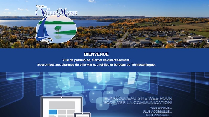 Ville-Marie se dote d'un nouveau site web | Radio-Canada