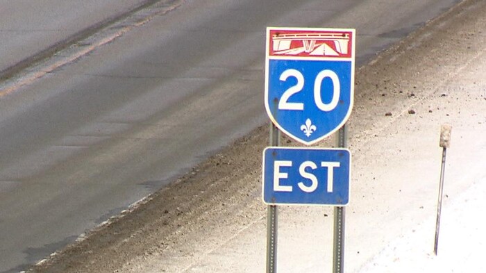Entrave à venir sur l’autoroute 20 à Lévis | Radio-Canada