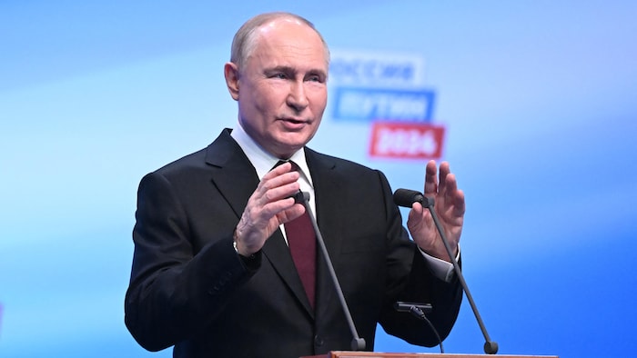 Élections en Russie : Vladimir Poutine largement réélu président ...