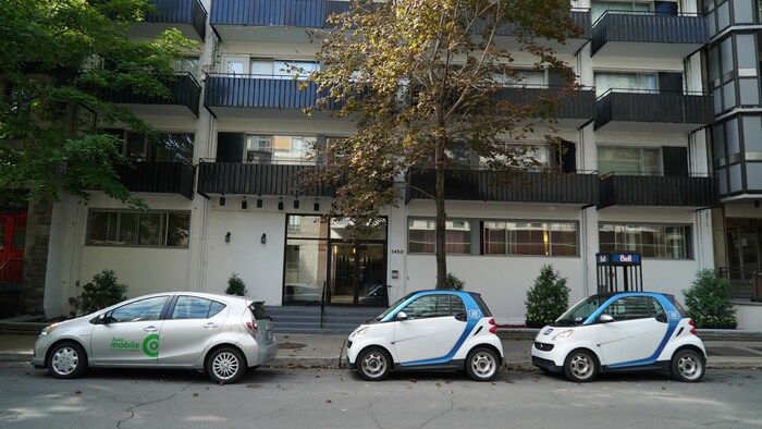 Plus d’espace pour les véhicules en libre-service à Montréal | Radio-Canada