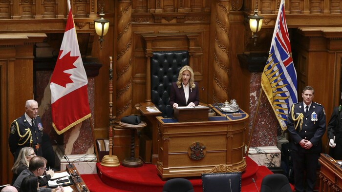 Un discours du Trône sous la menace tarifaire en Colombie-Britannique ...